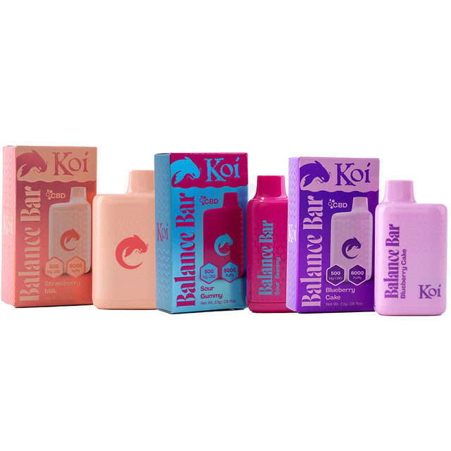 Koi Balance Bar 6000 puffs/unit 10 units/display box – StateLine ...